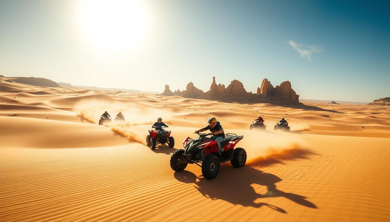 Gear up for the electrifying Quad biking with Desert Xtreme